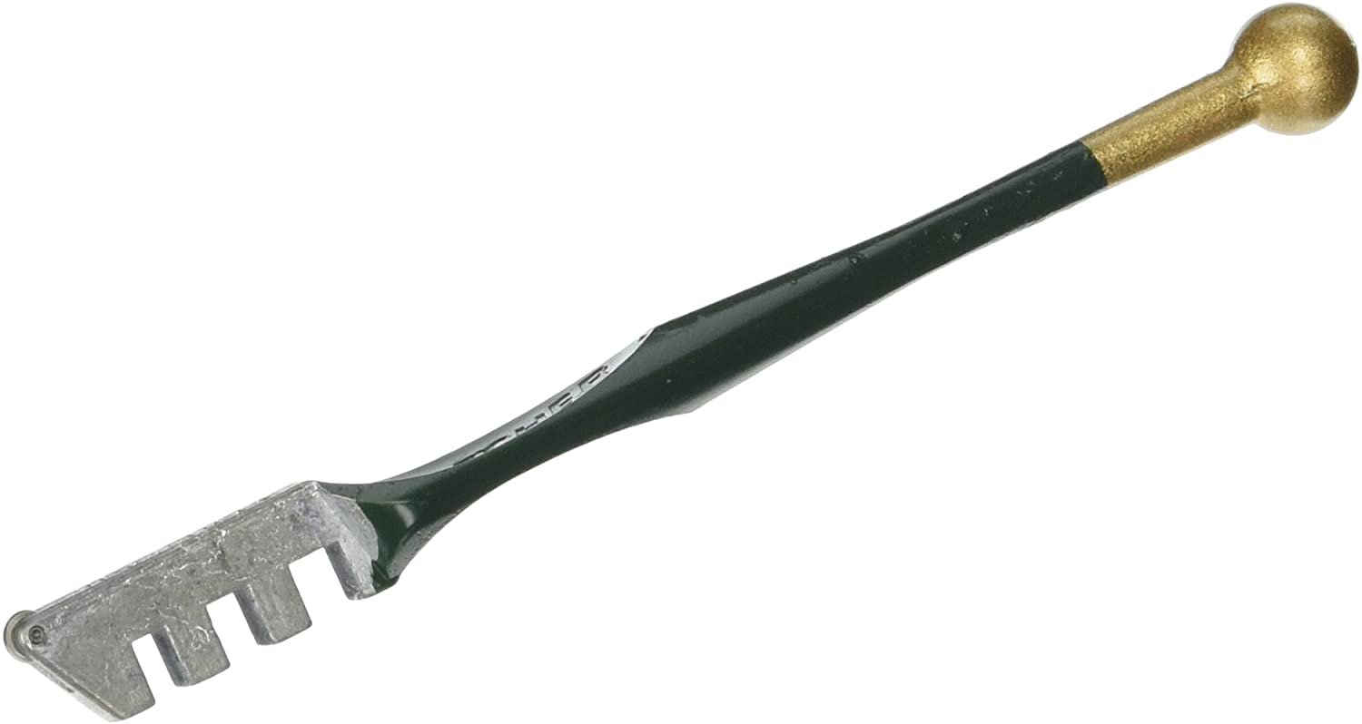 Fletcher-Terry Steel Wheel 4 in. Fixed Blade Glass Cutter Black 1 pk