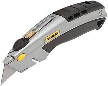 Stanley Instant Change Retractable Utility Knife Black/Gray 1 pk 6-5/8