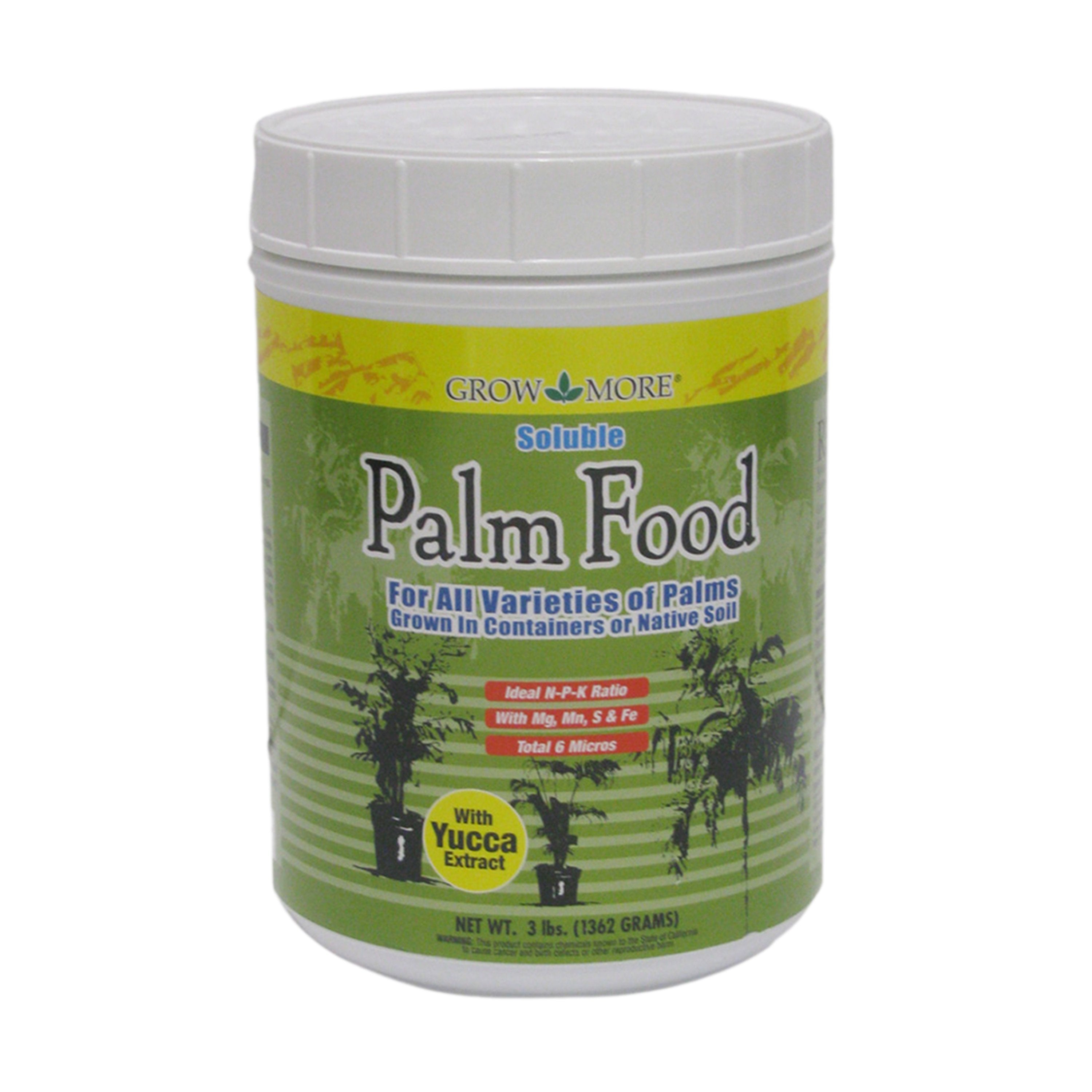 Buy Grow More Palm Food Soluble Fertilizer 15-5-15 3lb | Kwikgarden